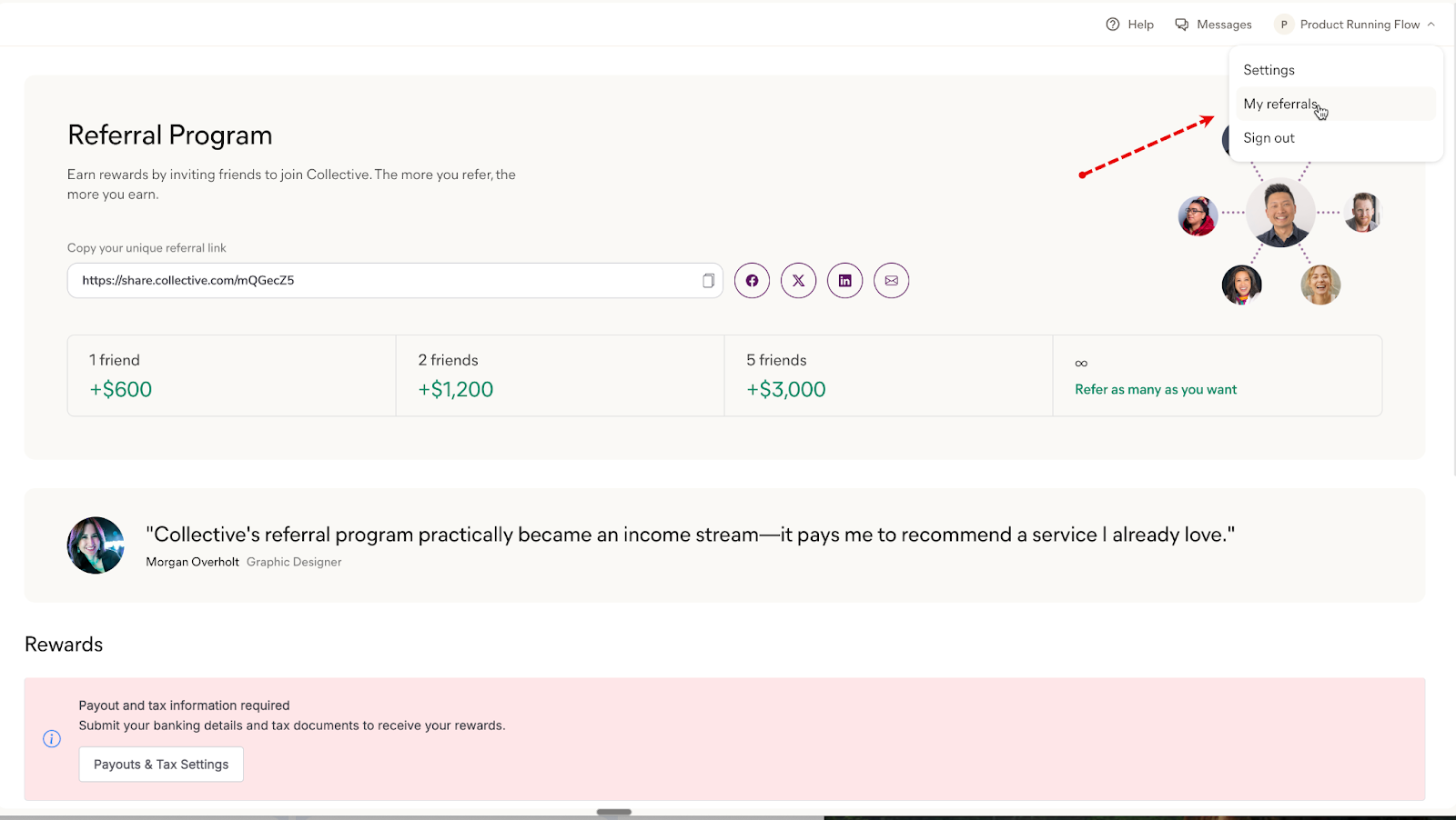 How to Use the Collective Referral Program – Collective